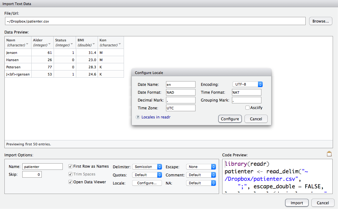 Appendiks A Introduktion til R | Statistik for medicinere